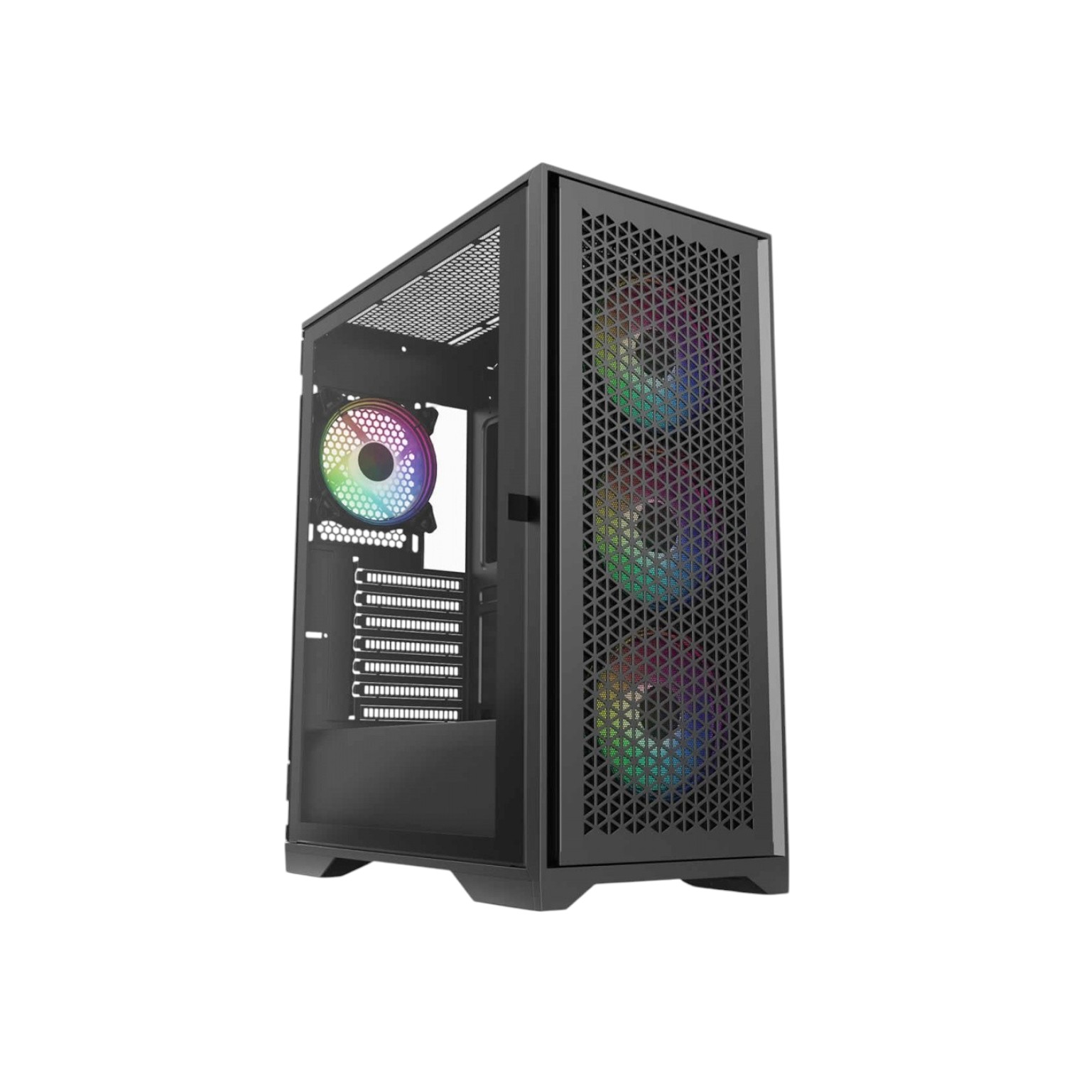 CiT Delta Mid Tower Gaming Case - Black - Tech Repairs Dundee